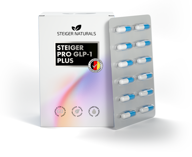 Steiger Pro GLP 1 Plus Capsules: Manage Weight ⚖️